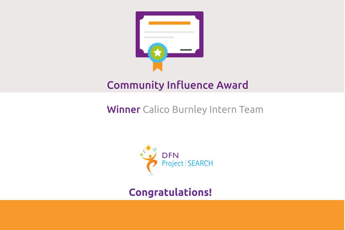 Project SEARCH interns win national award - Calico Enterprise